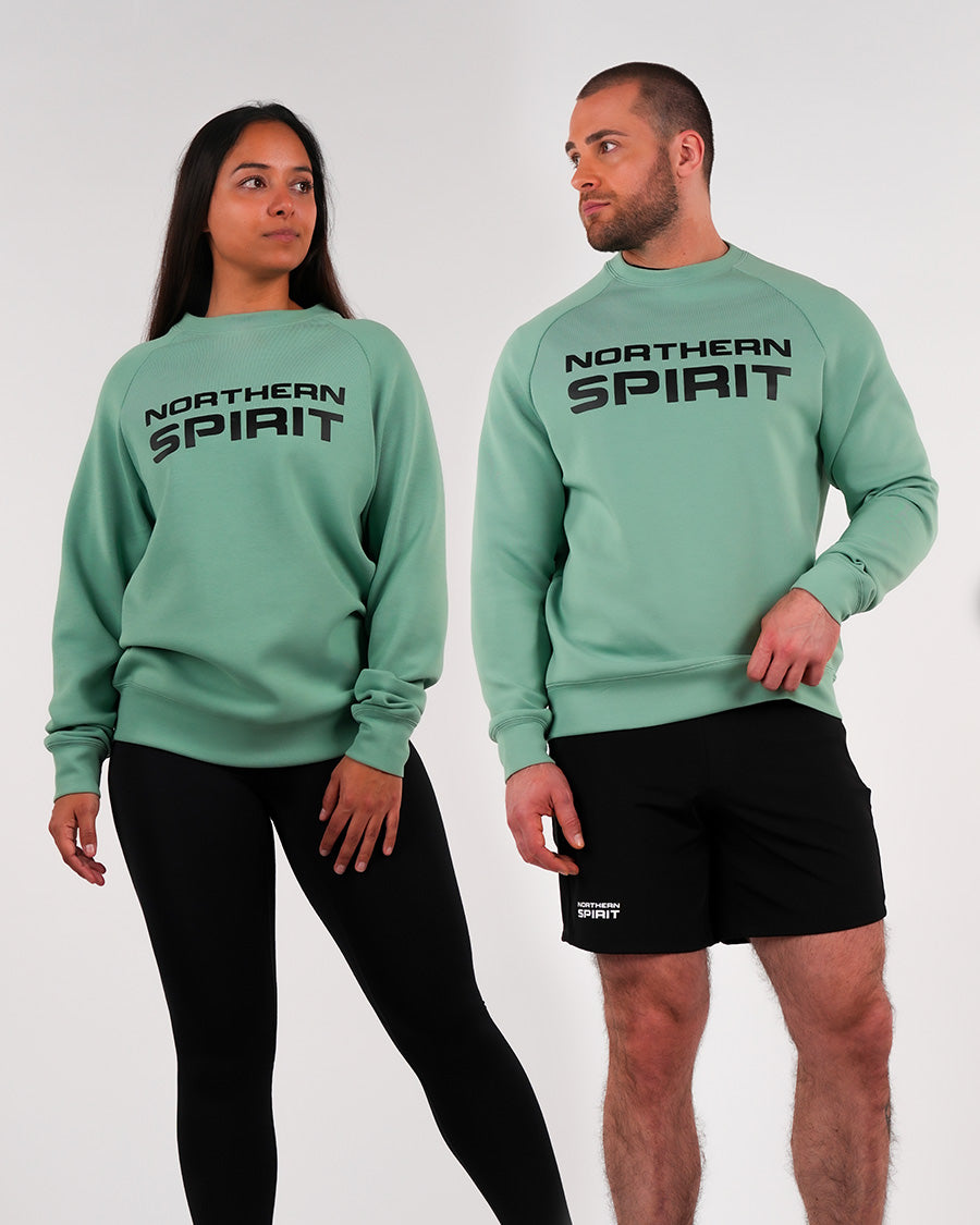 Unisex NS Oversized Sweatshirt Green | Northern Spirit